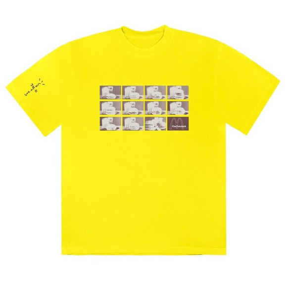 Cactus | Shirts | Travis Scott Mcdonalds Cactus Jack Menu Mono Logo ...